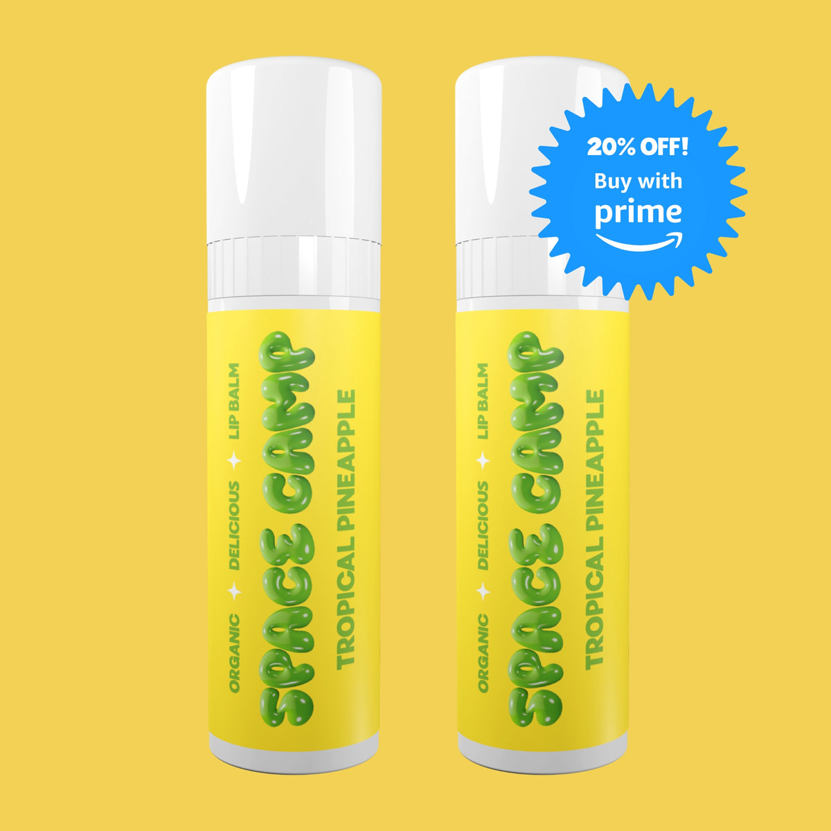 Tropical Pineapple Lip Balm | Shop - Space Camp Wellness